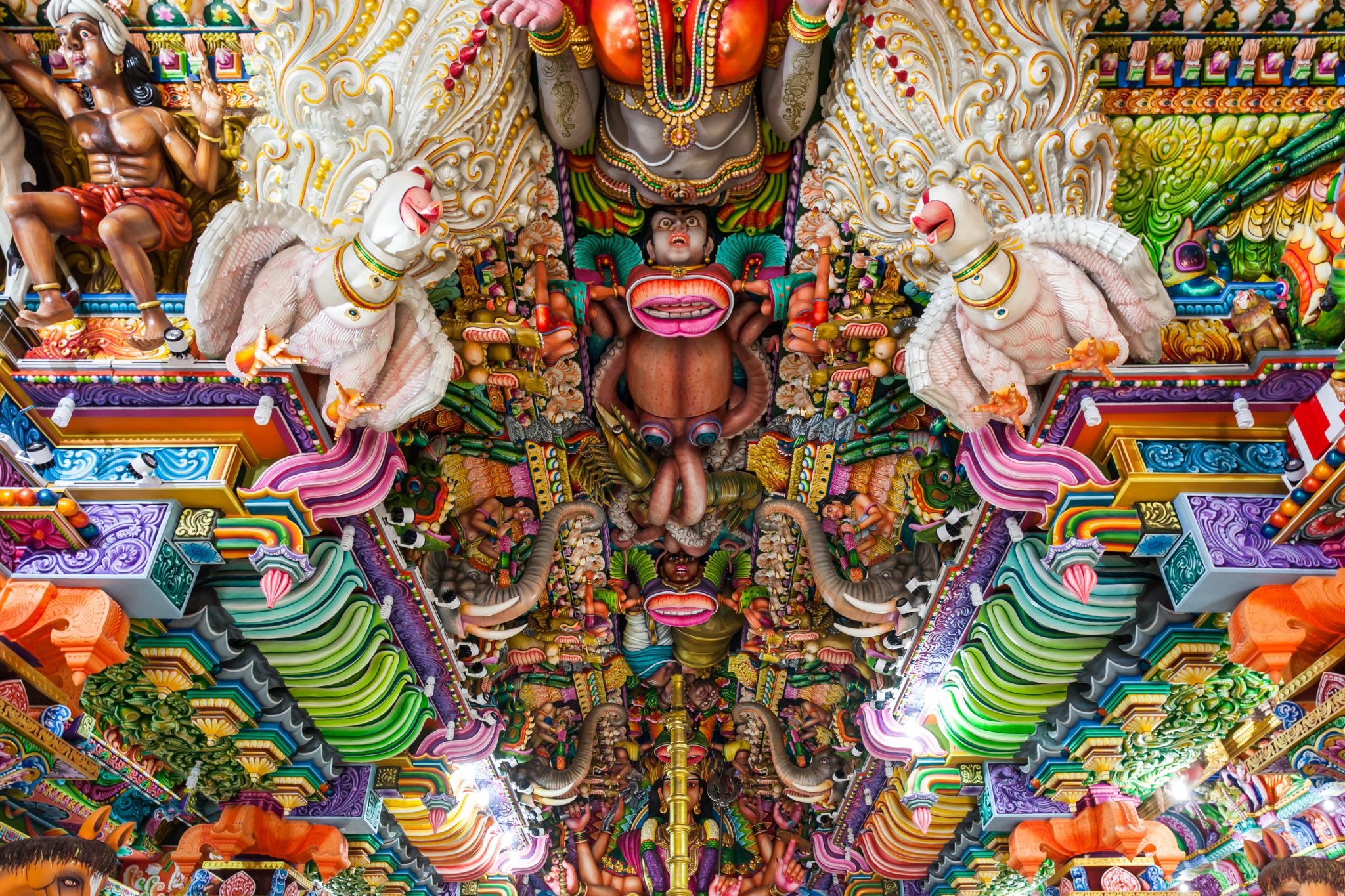 Maa BhadraKali Temple containing Psychedelic Inspired Art and Paintings ...
